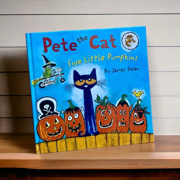 Pete The Cat | Other | Pete The Cat Five Little Pumpkins Picture Book ...